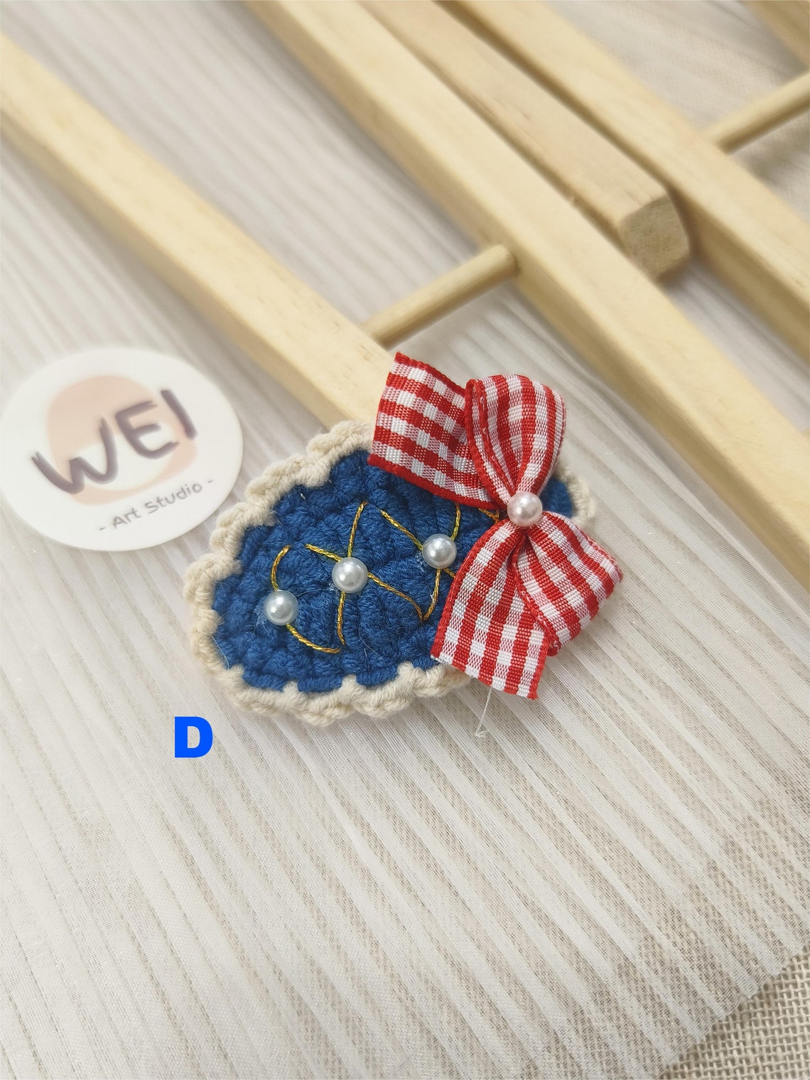 Crochet Snap Clips,knitted Hair Clips,barrettes,baby Hair Accessories ...
