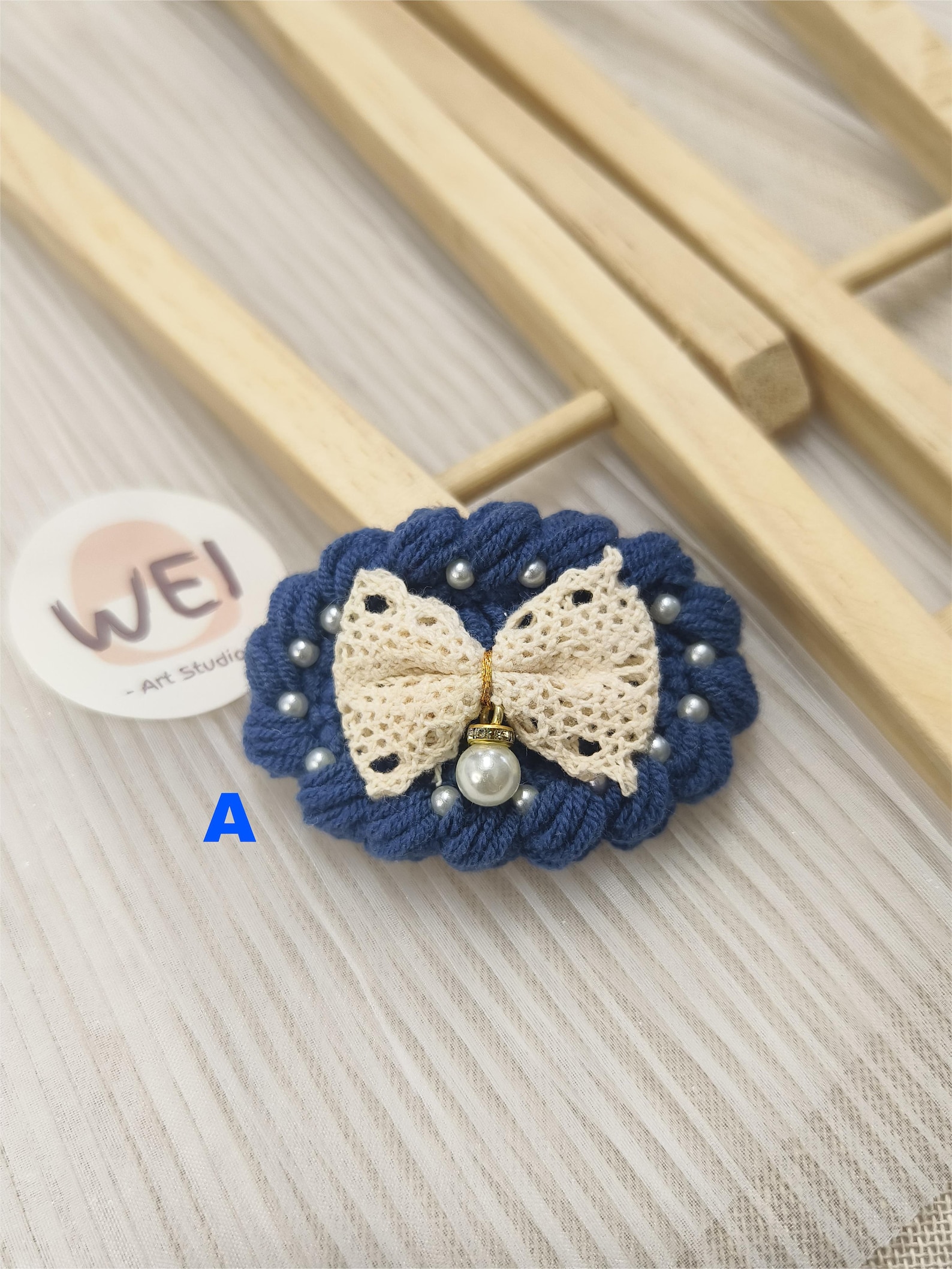Crochet Snap Clips,knitted Hair Clips,barrettes,baby Hair Accessories ...