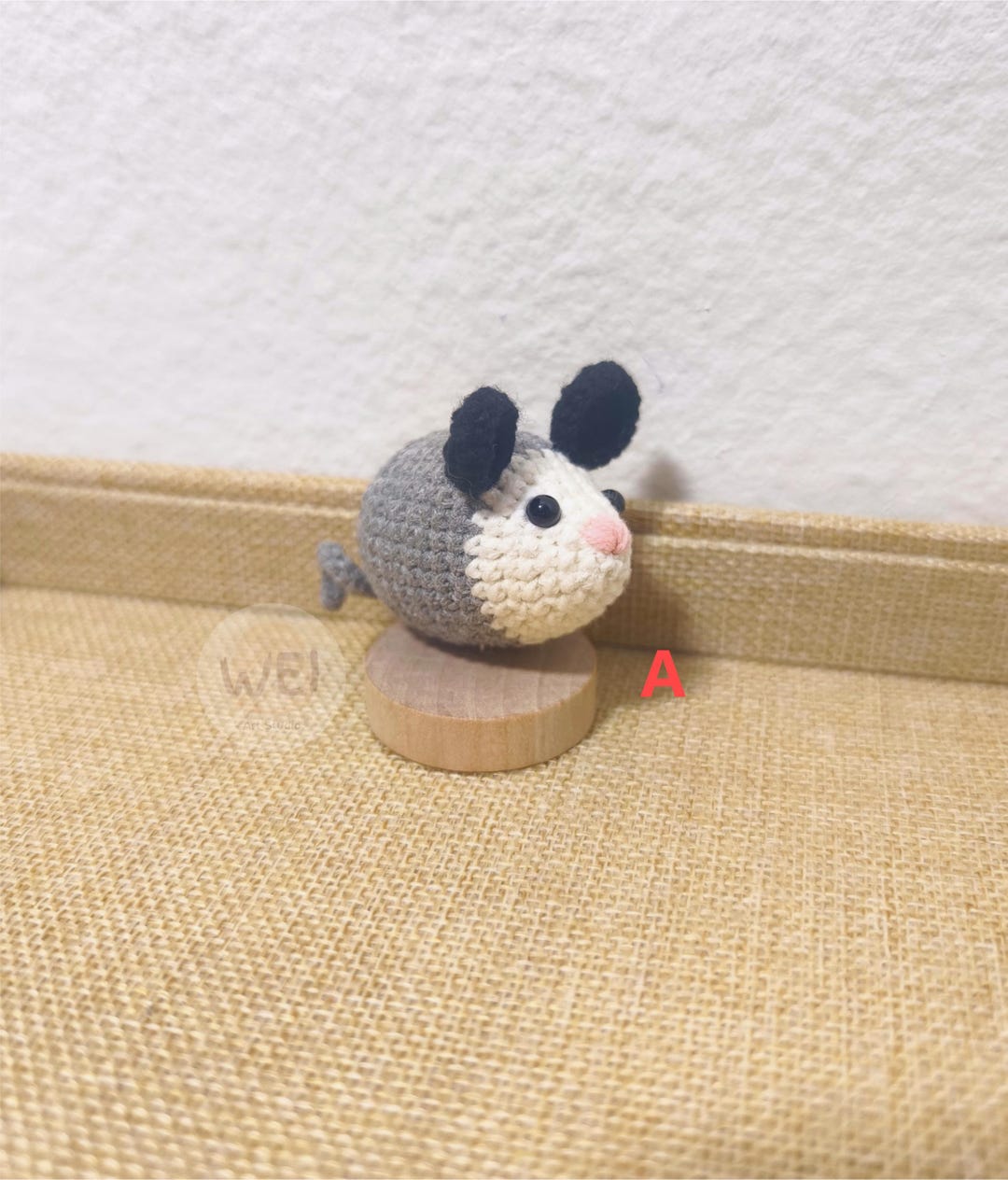 Crochet RAT Keychain, Crochet Mouse Keychain, Amigurumi Mouse Toy Plush ...