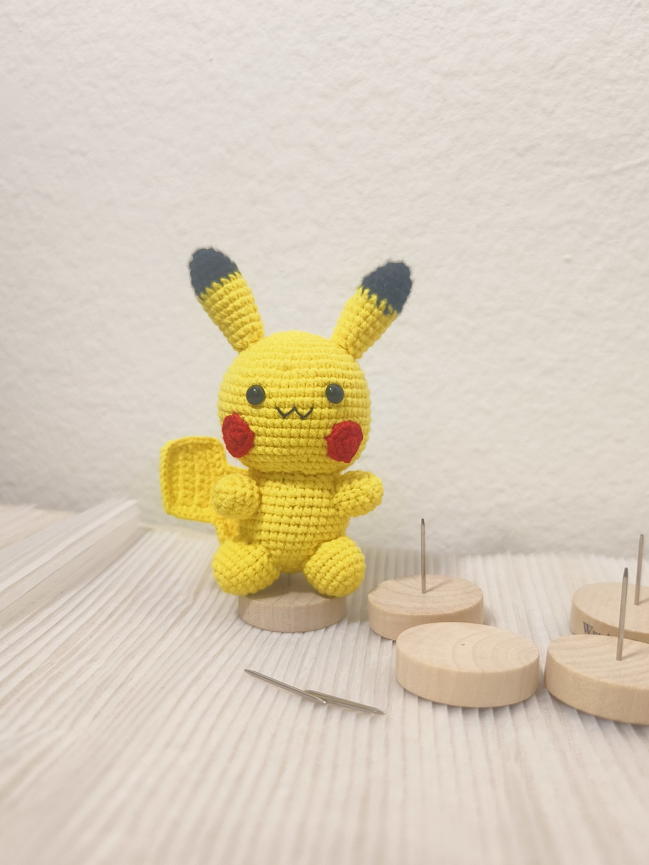 Wooden Stand for Crochet Doll, Doll Display Stand, Wood Stand, Crochet ...