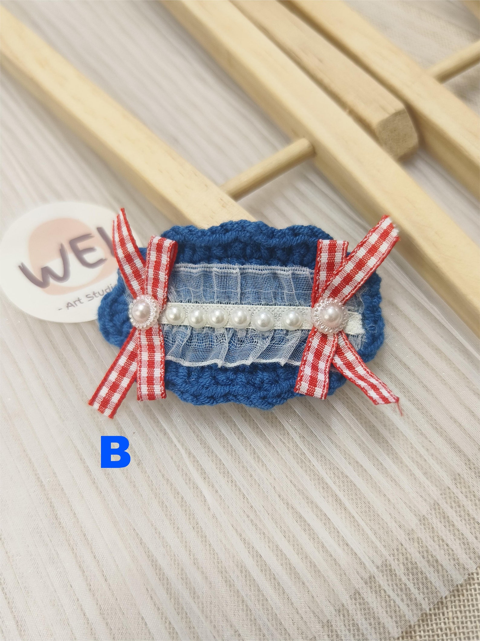 Crochet Snap Clips,knitted Hair Clips,barrettes,baby Hair Accessories ...