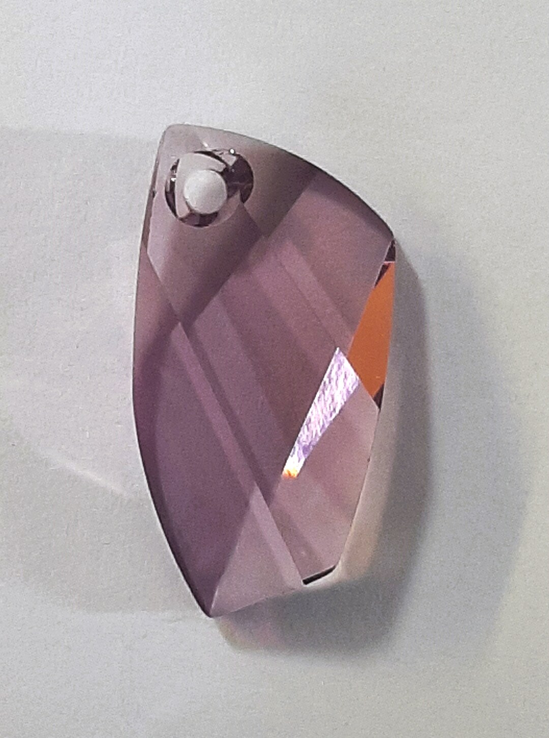 Swarovski Crystal Pendant Avant-garde 'light Amethyst' - Etsy