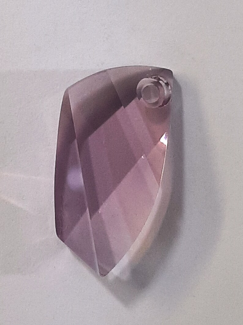 Swarovski Crystal Pendant Avant-garde 'light Amethyst' - Etsy