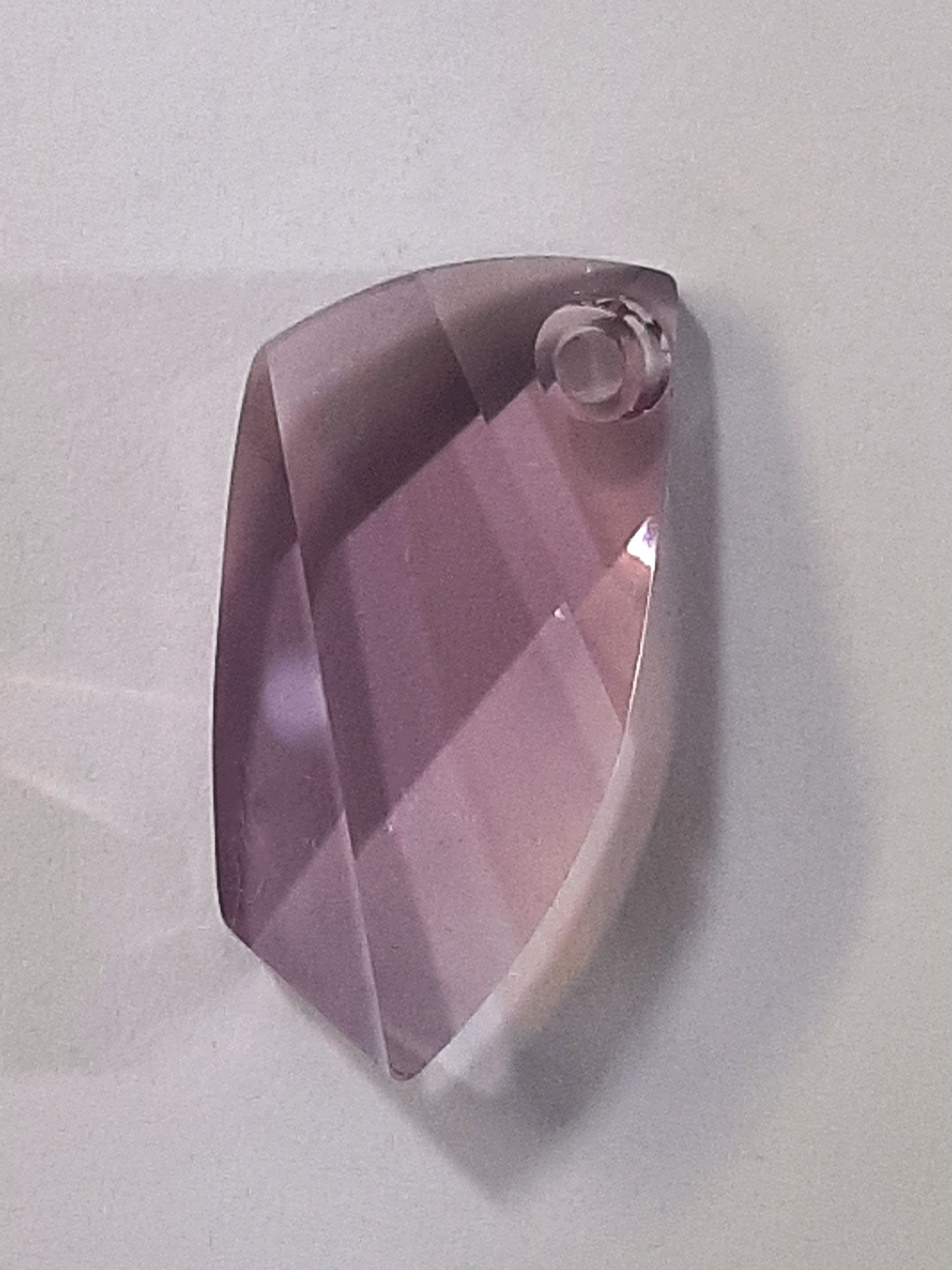 Swarovski Crystal Pendant Avant-garde 'light Amethyst' - Etsy