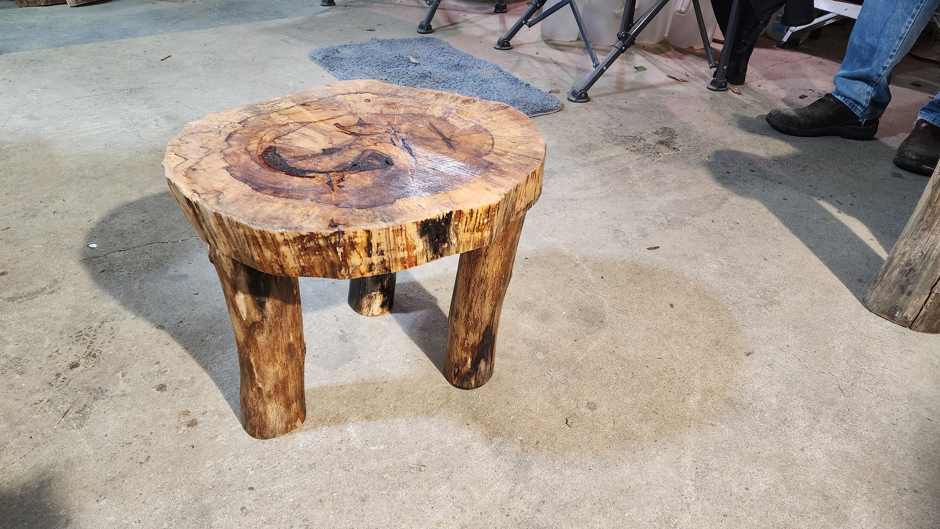 Log Foot Stool - Etsy