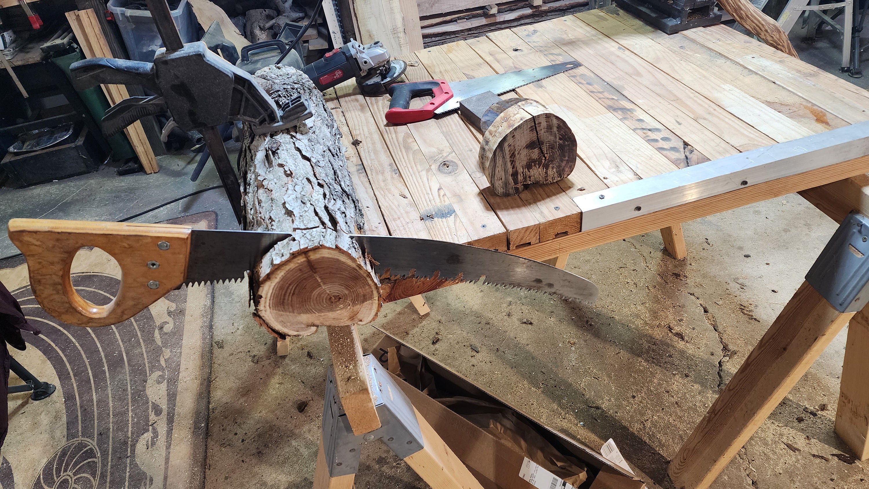 Log Lamp - Etsy