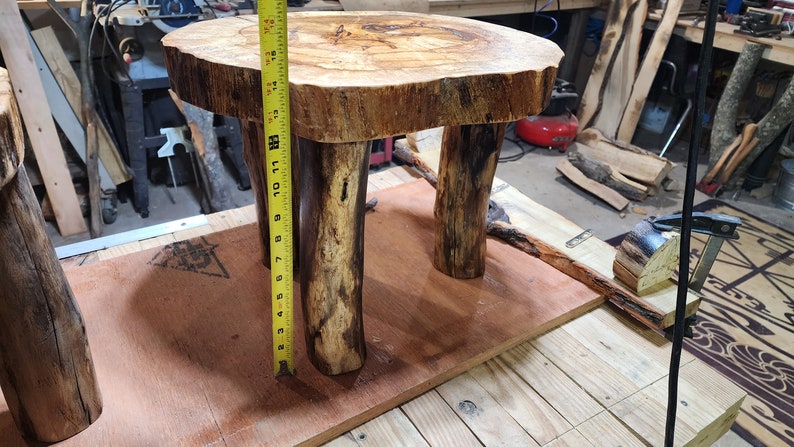 Log Foot Stool - Etsy