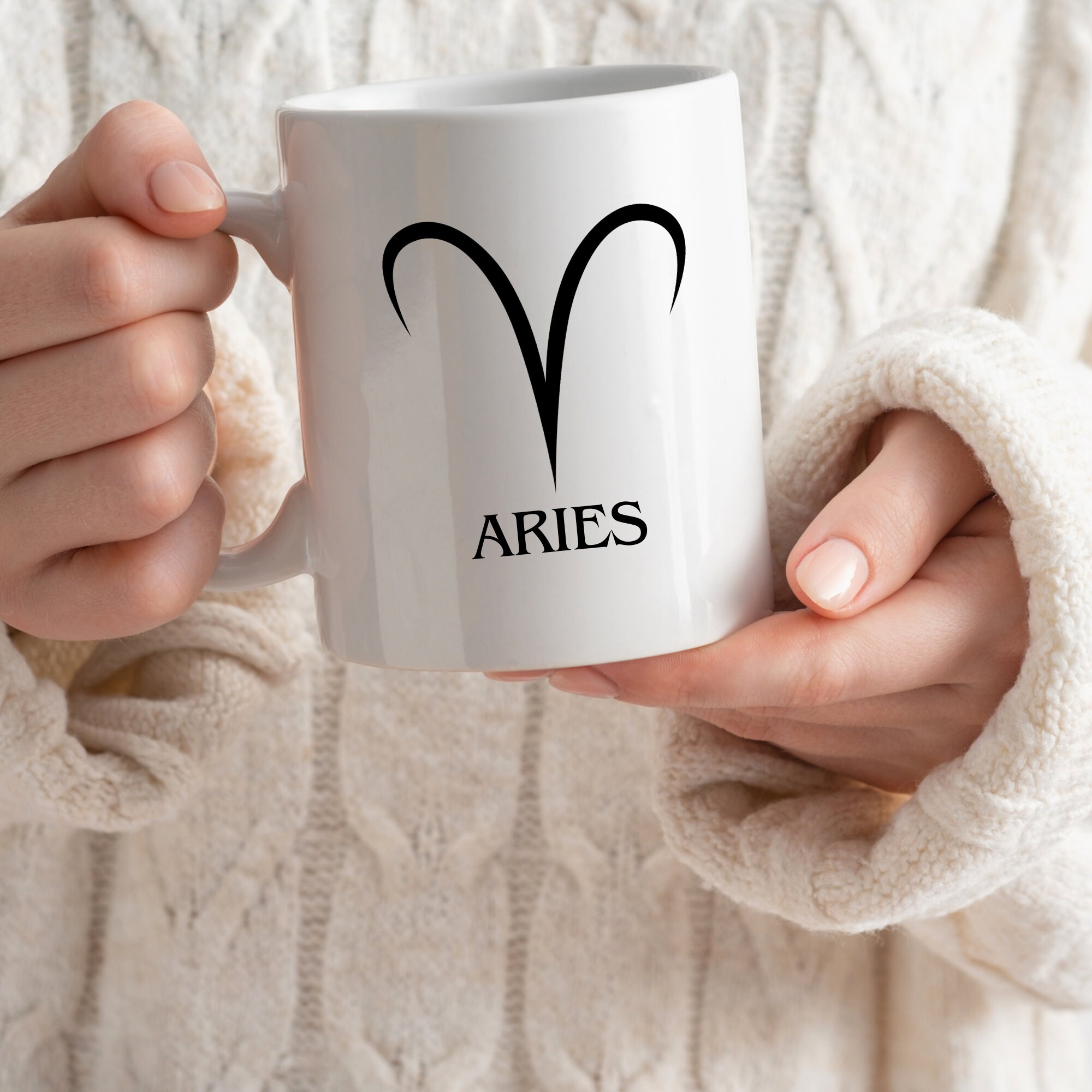 Aries Zodiac Sign | Instant Downloads in Black & White | PNG, JPG, SVG ...