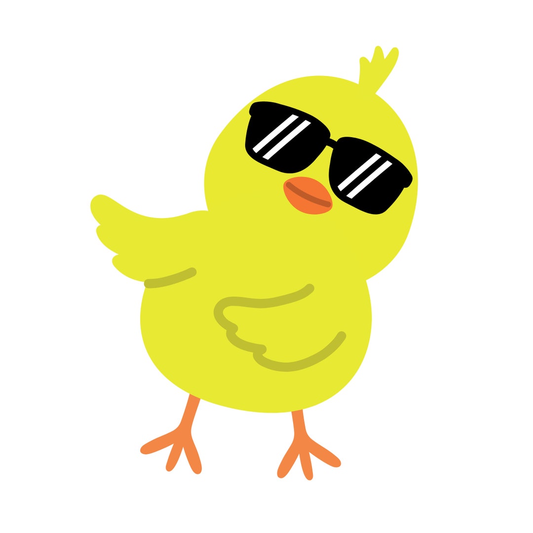 Cool Chick | Easter Graphic Art | Instant Digital Download | PNG, JPG ...