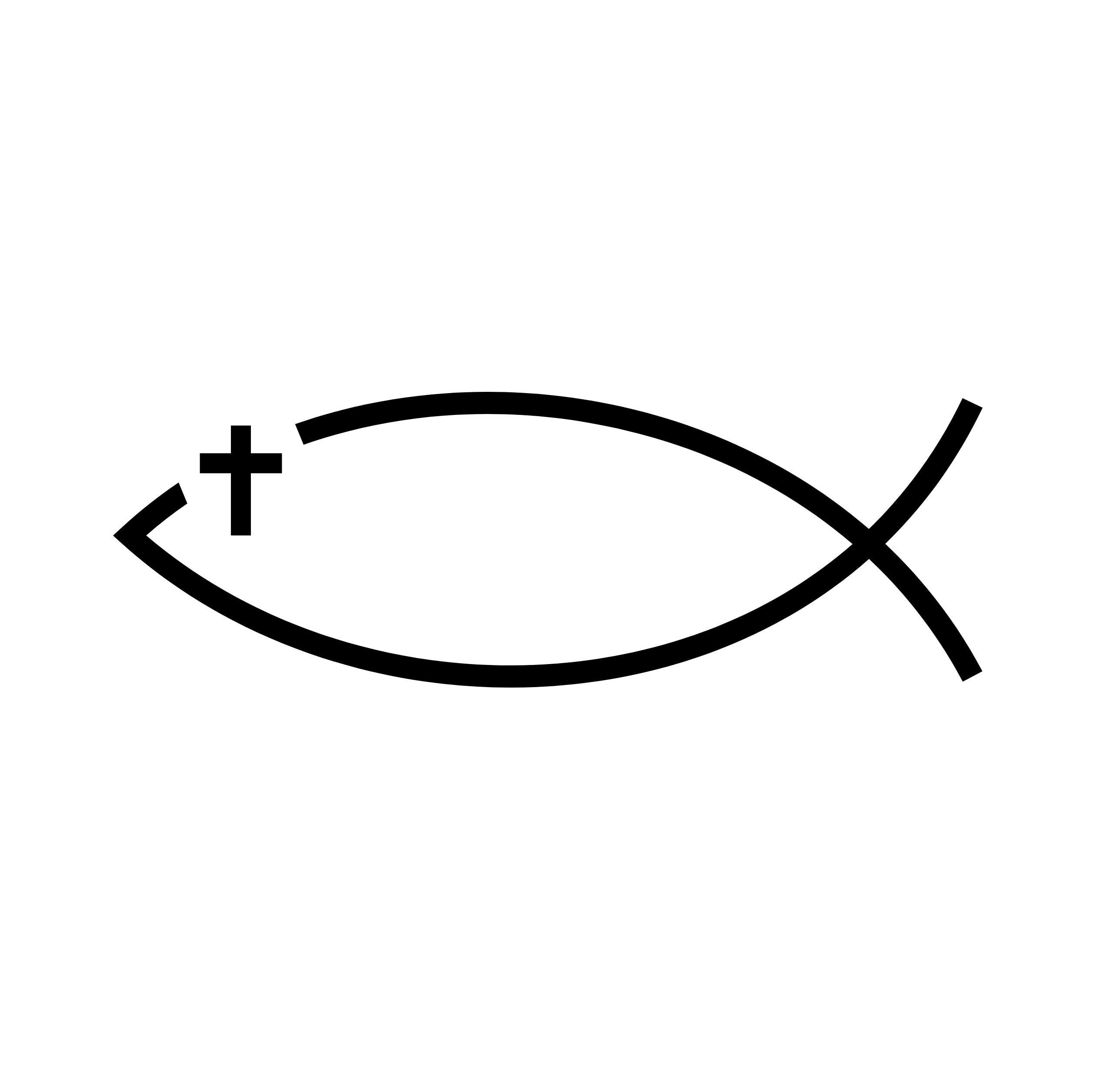 Christian Fish | Black & White Instant Digital Download | PNG, JPG, SVG ...