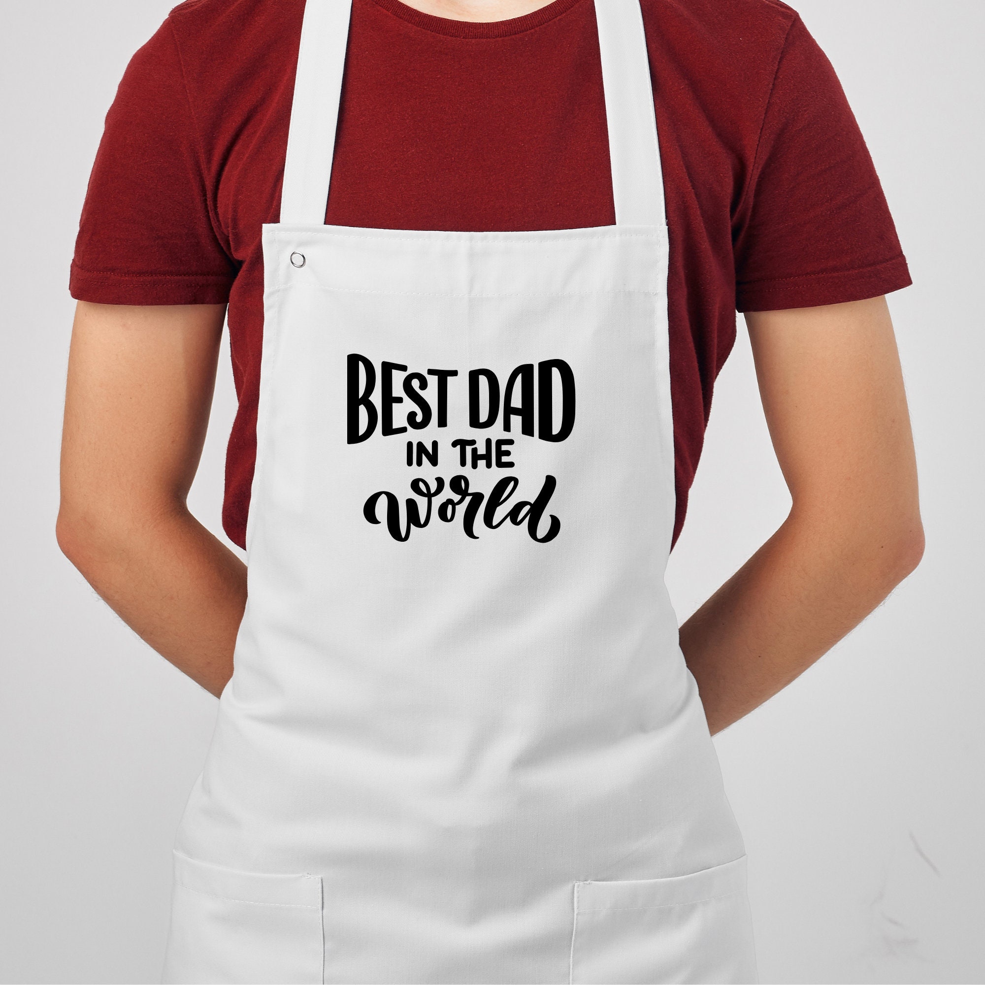 Best Dad in the World | Father's Day Gift | Black and White Instant ...