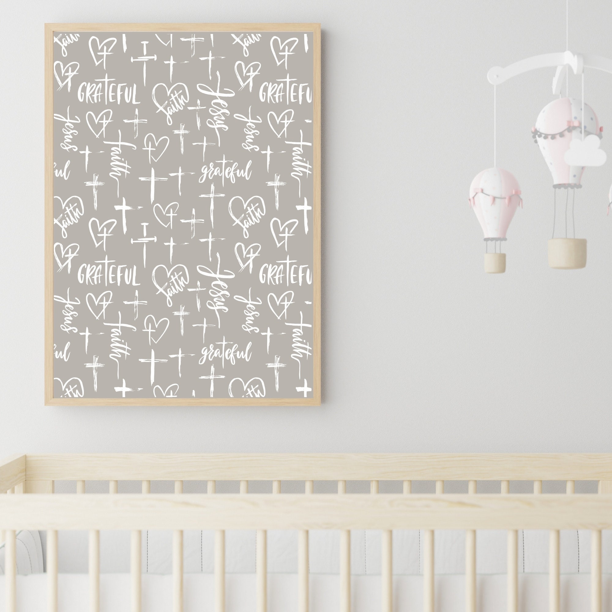 Christian Heart and Cross Background | Instant Downloads | Black ...