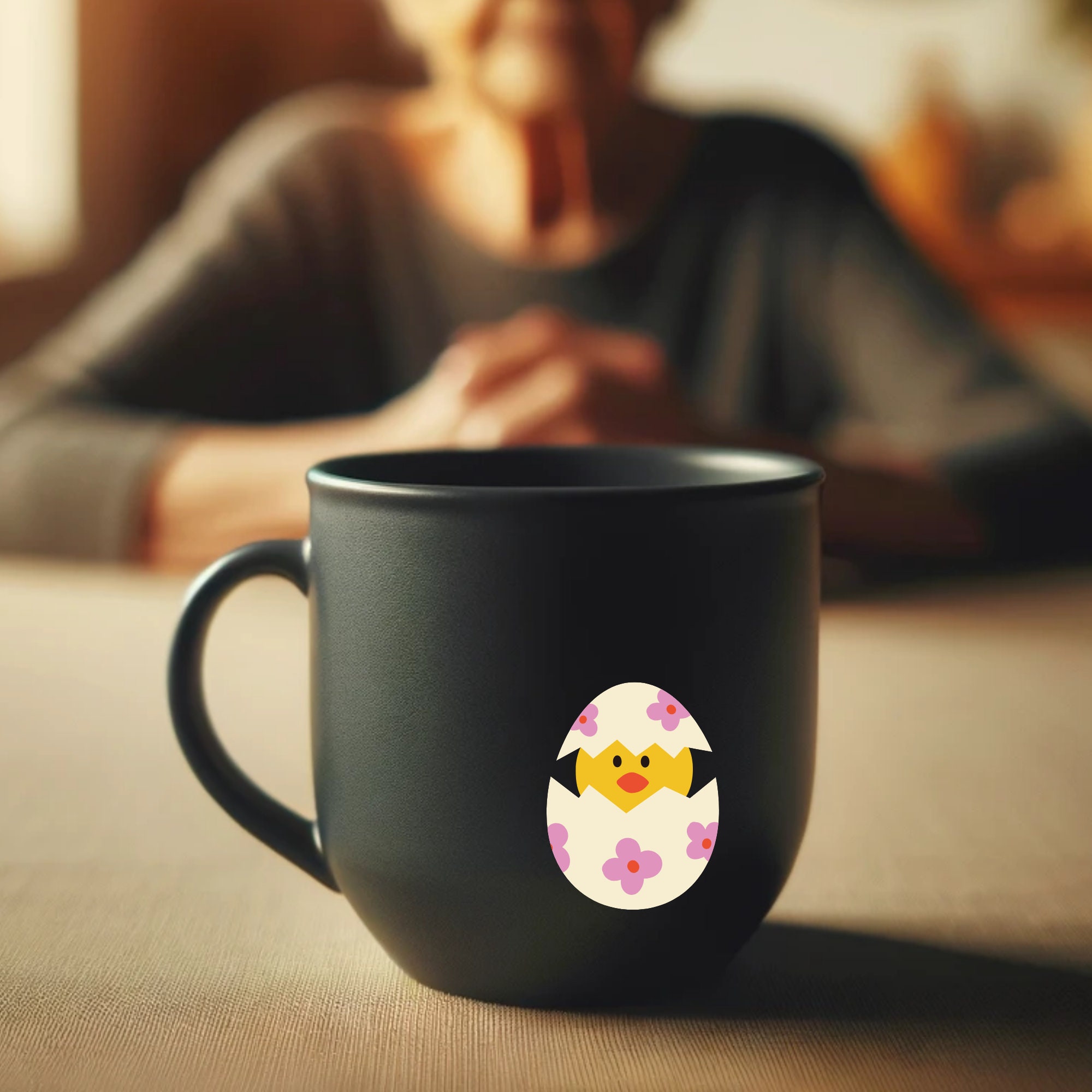 Cute Chick in Egg | Easter Graphic Art | Instant Digital Download | PNG ...