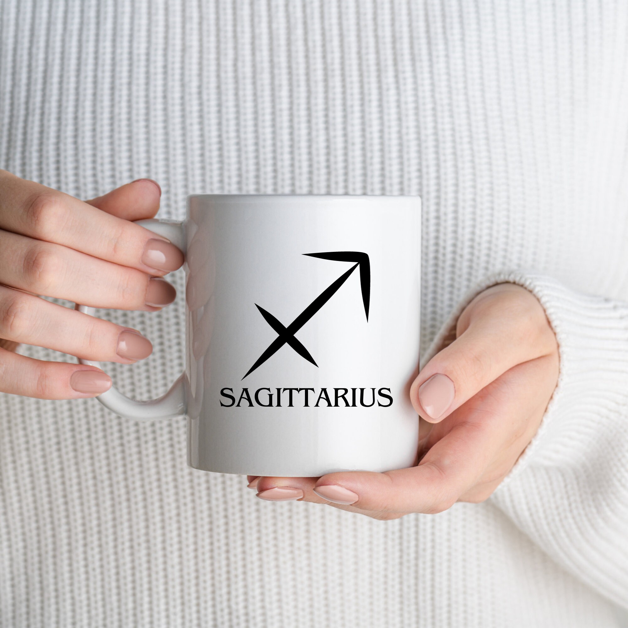 Sagittarius Zodiac Sign | Instant Downloads in Black & White | PNG, JPG ...