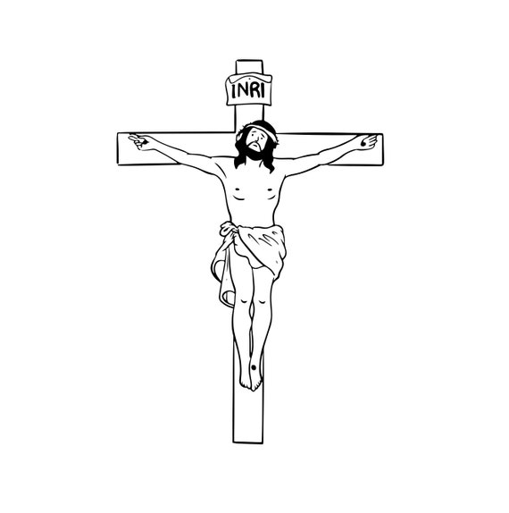 Simple Cross Drawings