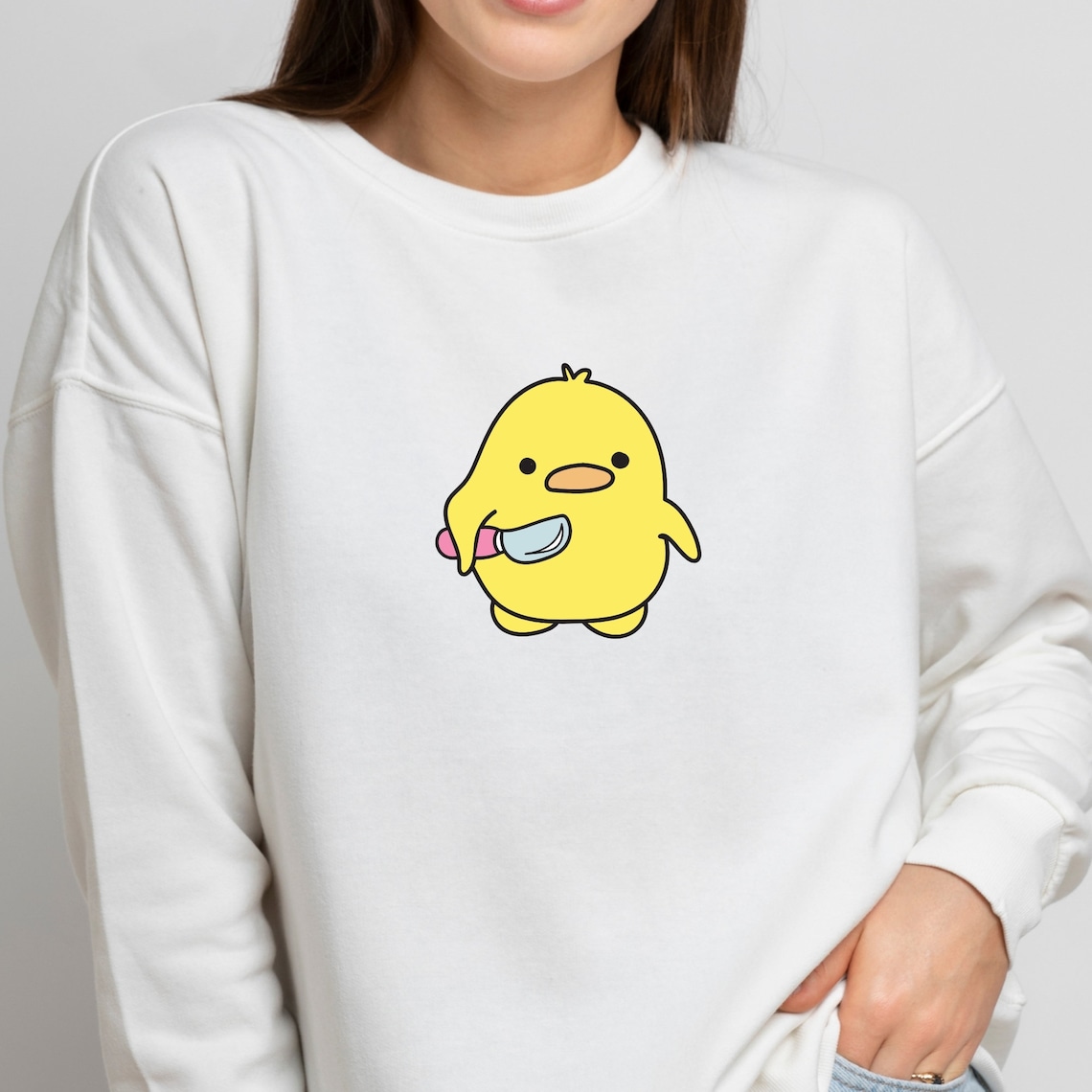 Chick With Knife | Funny Clipart | Digital Download | PNG, JPG, SVG ...