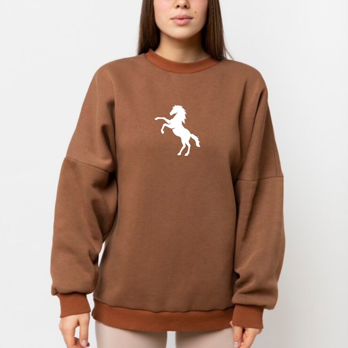 Rearing Horse | Stallion Graphic Art | Black and White Instant Digital ...