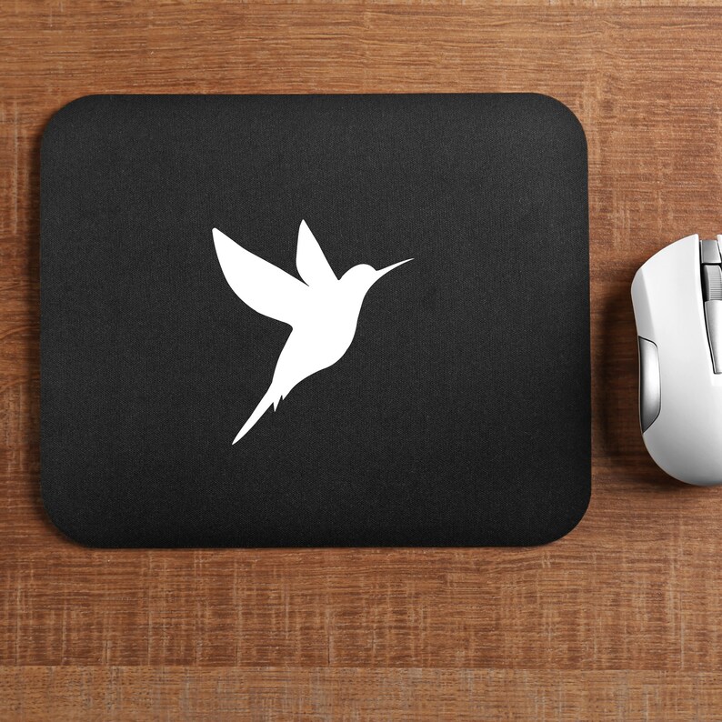 Hummingbird Art | Graphic Design | Black & White Digital Download | PNG ...