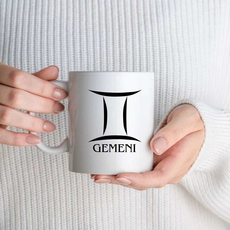 Gemini Zodiac Sign | Instant Downloads in Black & White | PNG, JPG, SVG ...