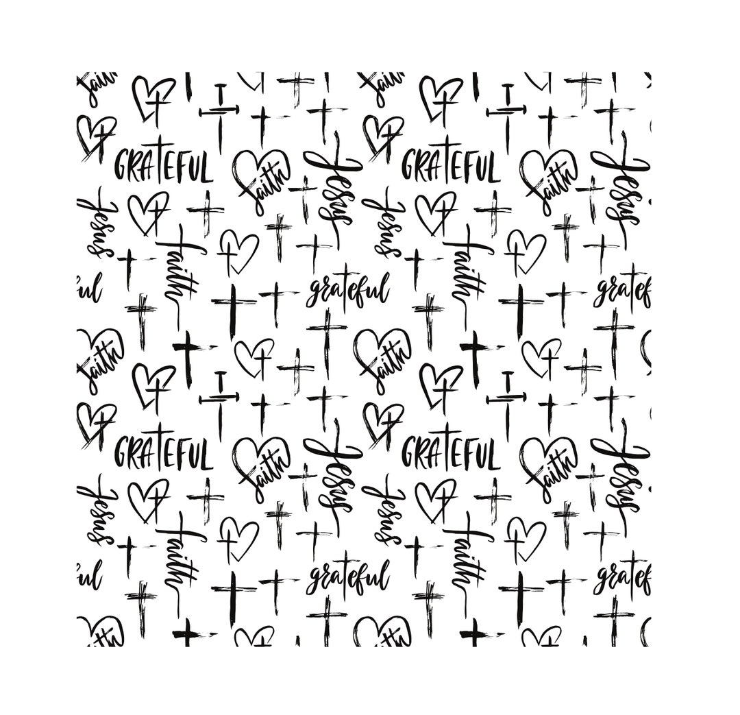 Christian Heart and Cross Background | Instant Downloads | Black ...
