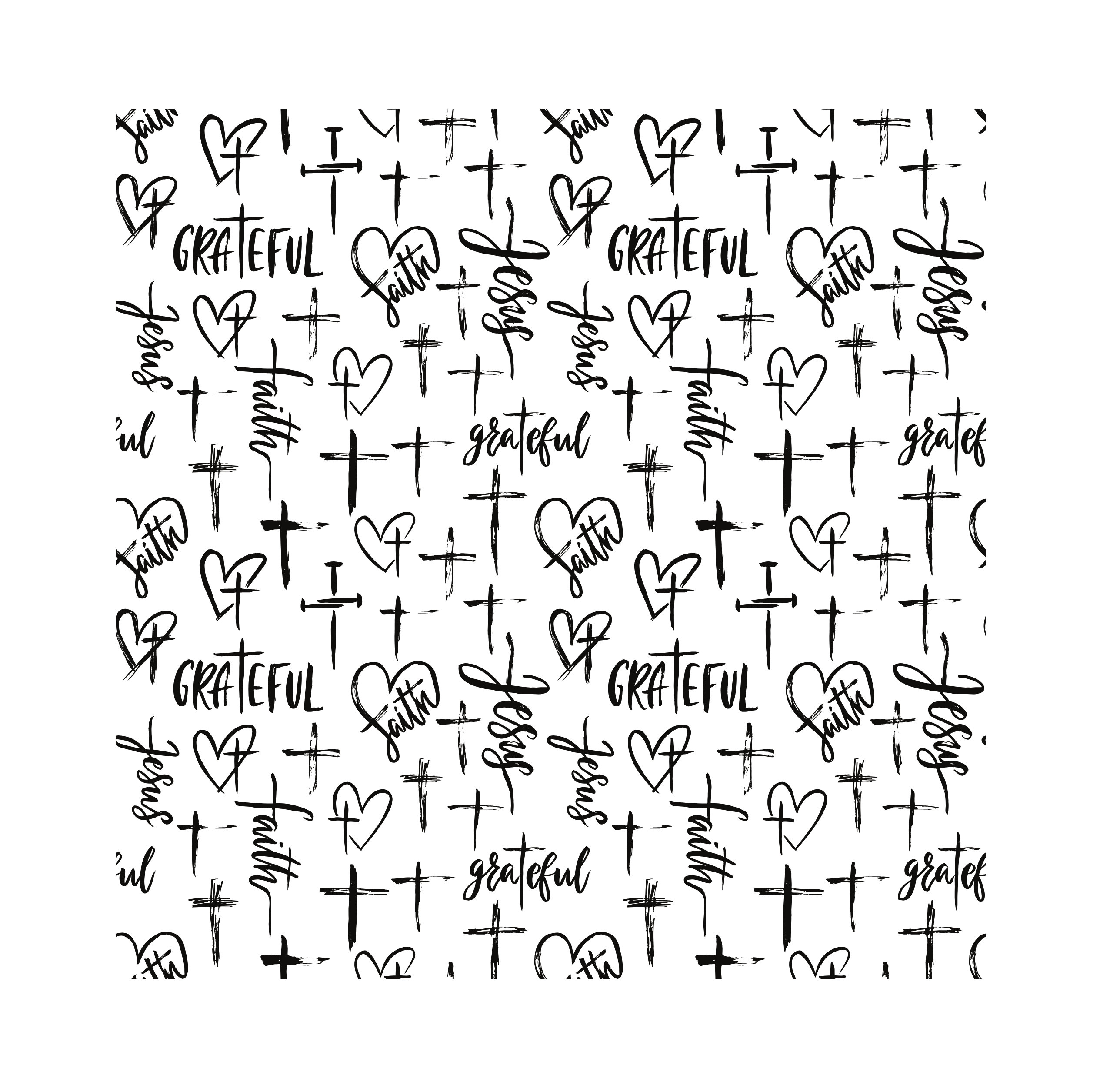 Christian Heart and Cross Background | Instant Downloads | Black ...