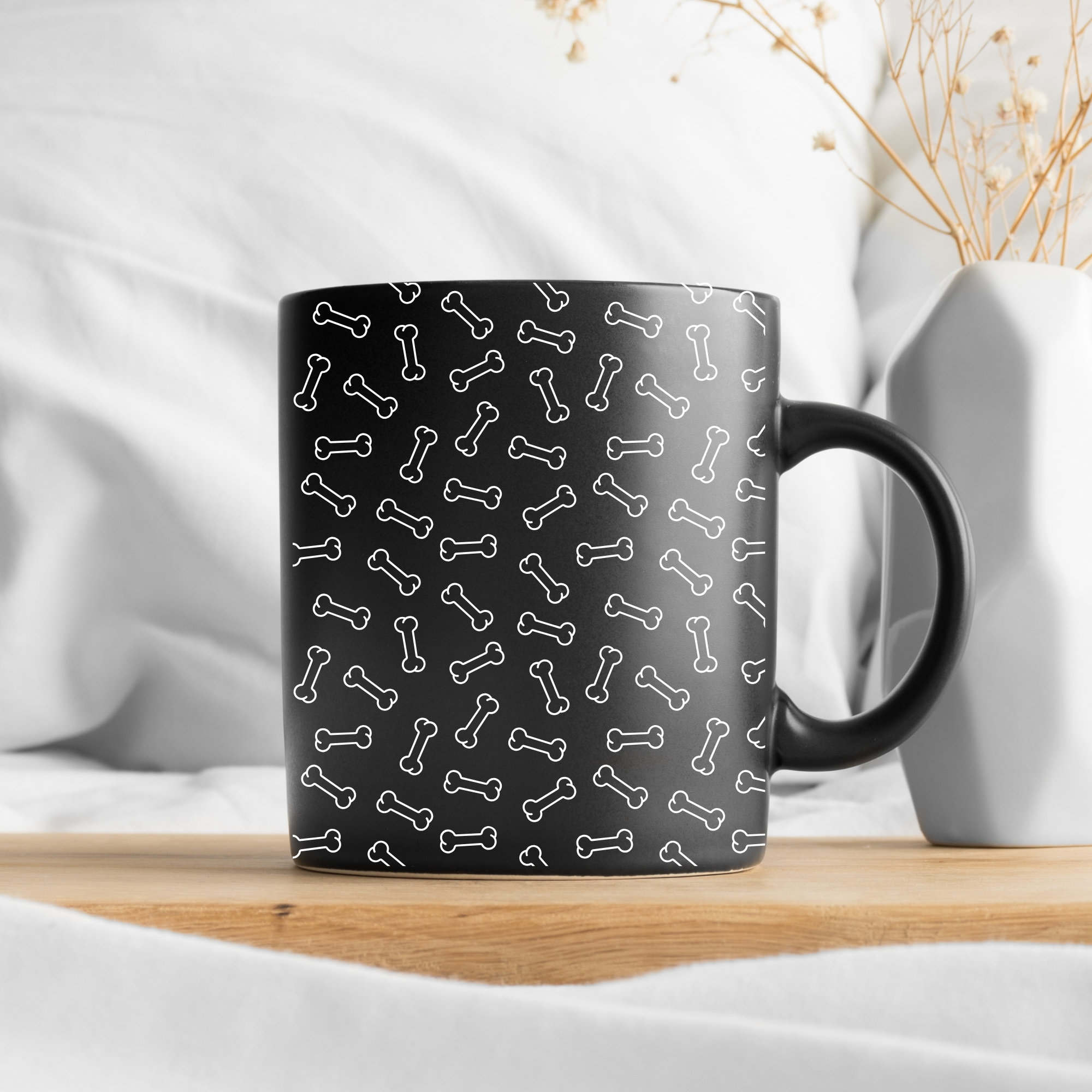 Bones Background | Graphic Design | Black & White Digital Download ...