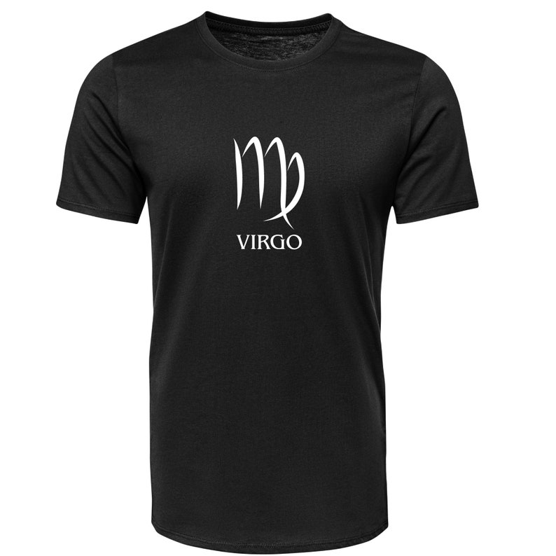 Virgo Zodiac Sign | Instant Downloads in Black & White | PNG, JPG, SVG ...