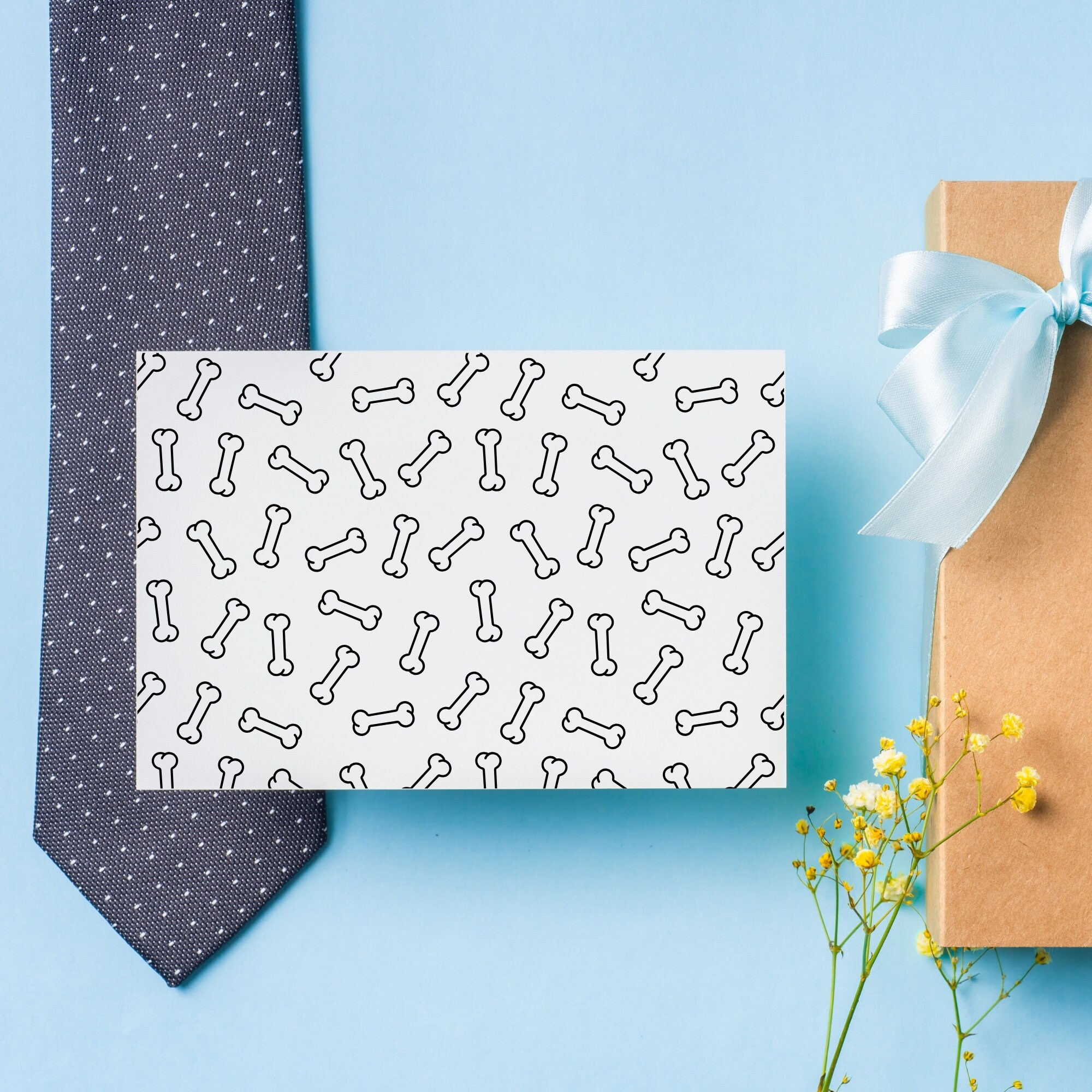 Bones Background | Graphic Design | Black & White Digital Download ...