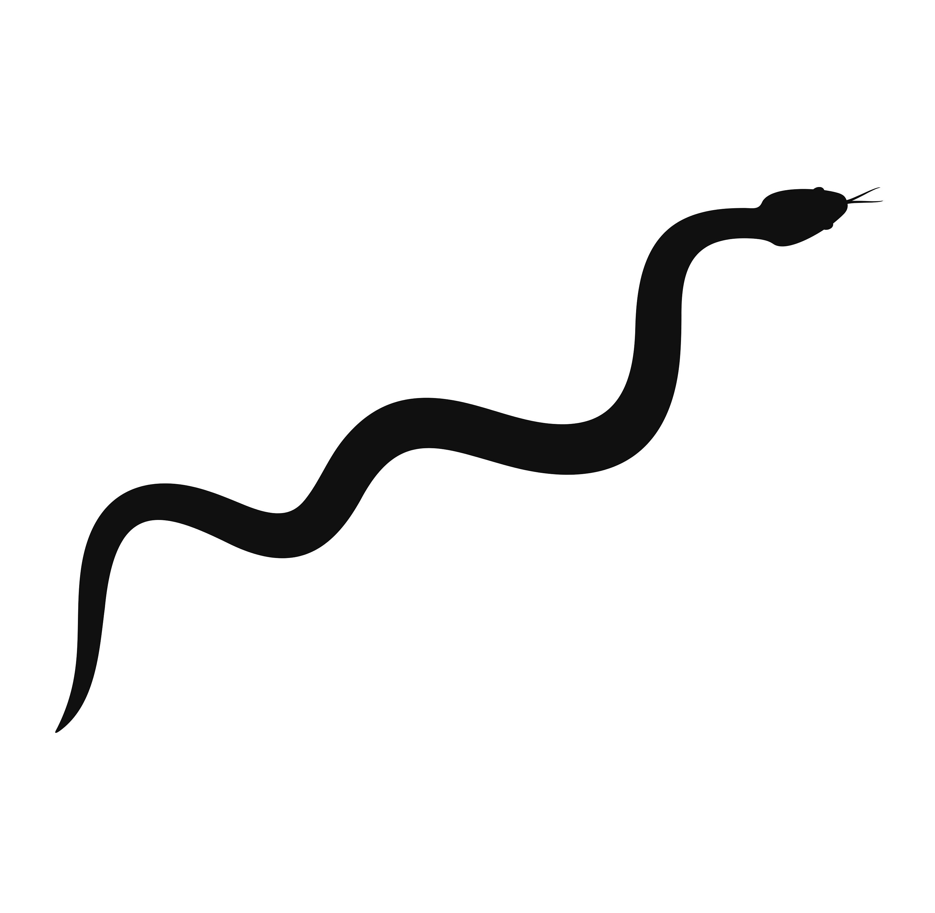 Snake Printable | Reptile Decor | Black and White Instant Digital ...