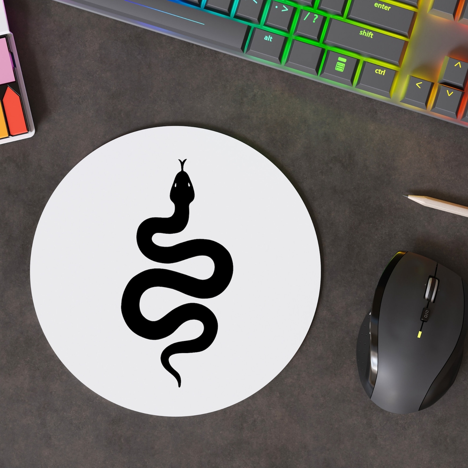 Snake Clipart | Reptile Decor | Black and White Instant Digital ...