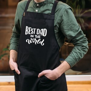 Best Dad in the World | Father's Day Gift | Black and White Instant ...
