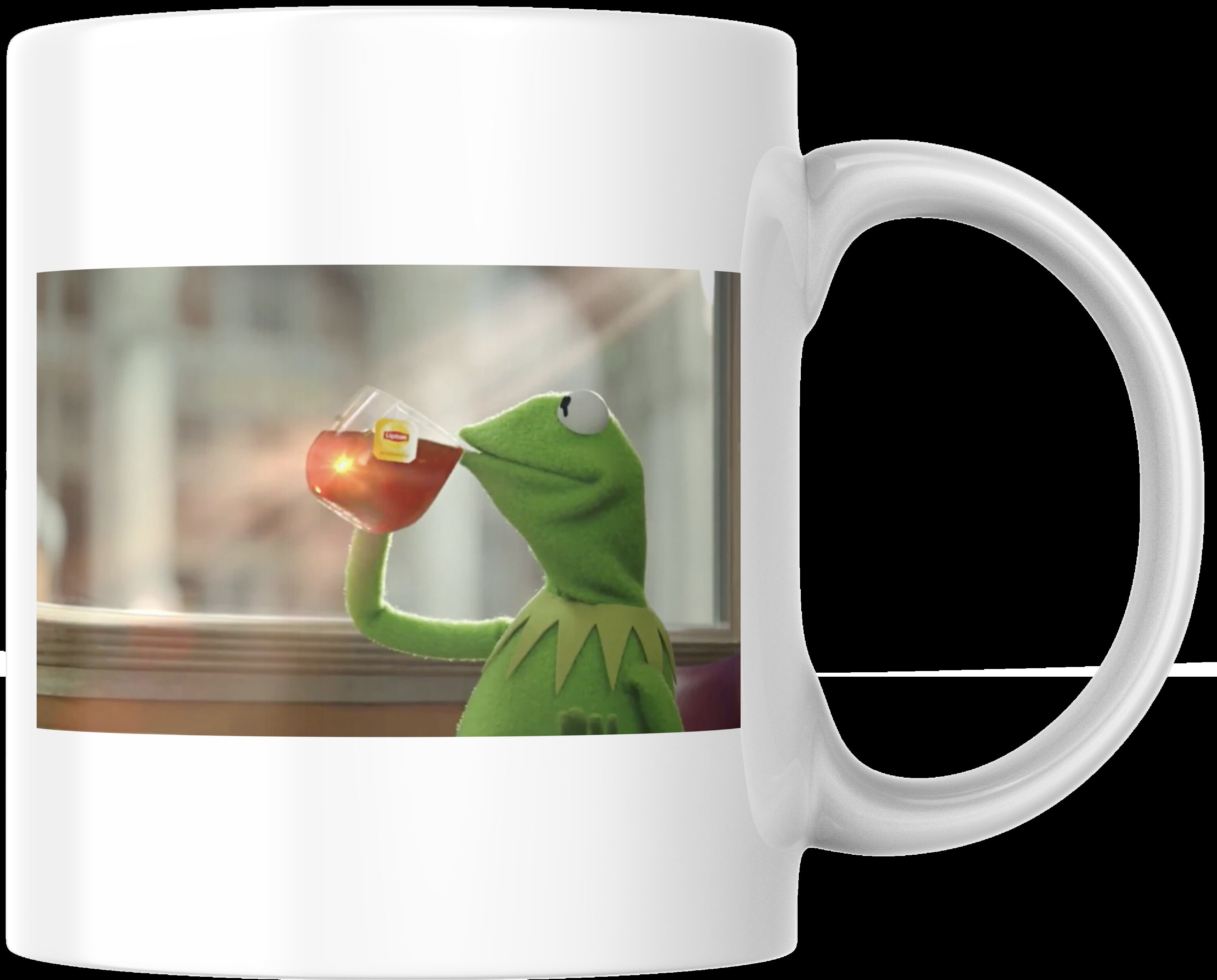 Kermit Tea Meme Blank