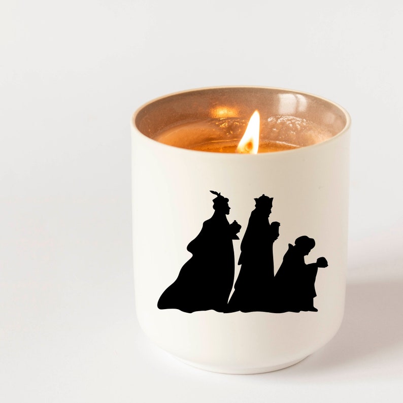 Three Wise Men | Instant Digital Downloads in Black & White | PNG, JPG ...