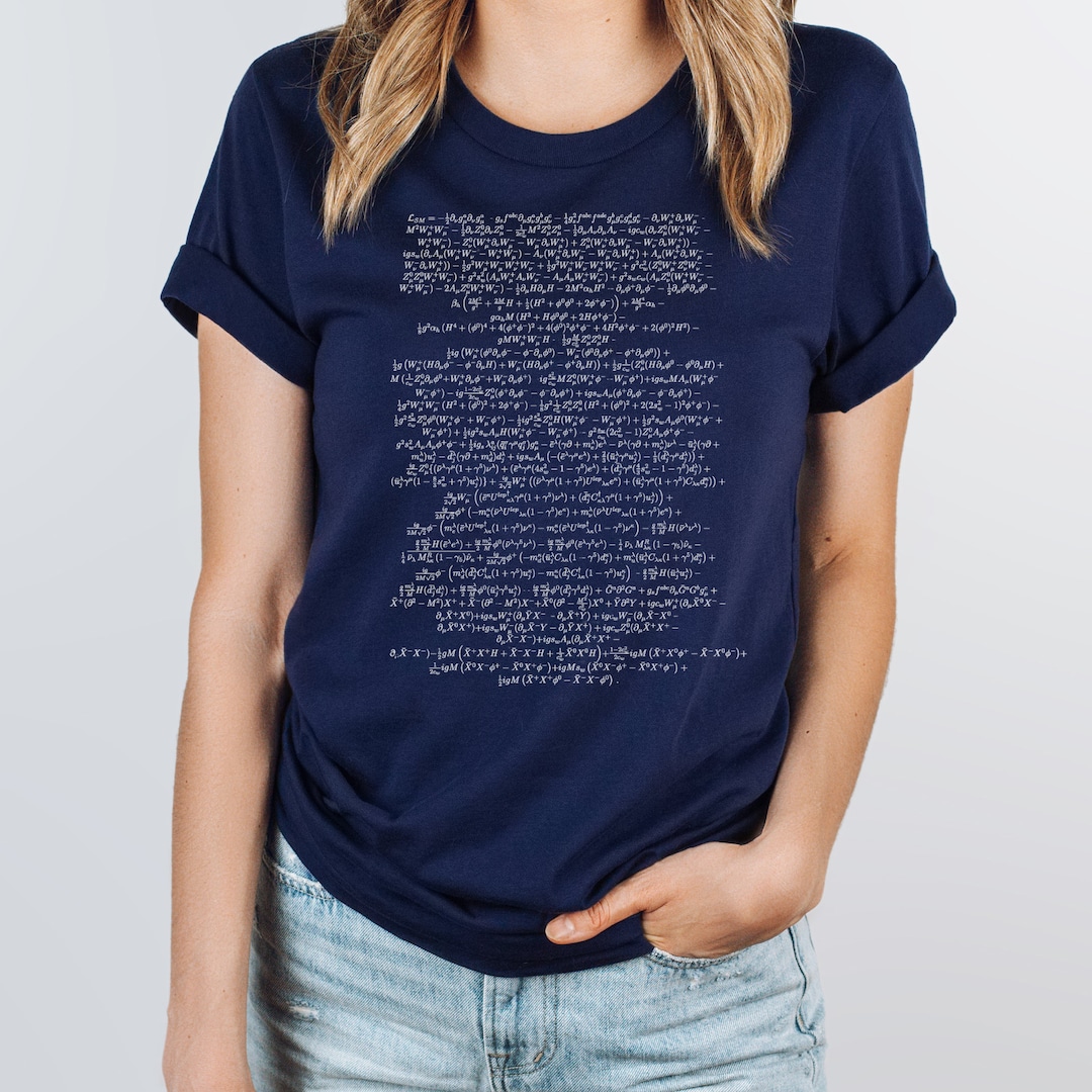 Standard Model Equation T Shirt ~ Particle Physics Quantum Mechanics ...