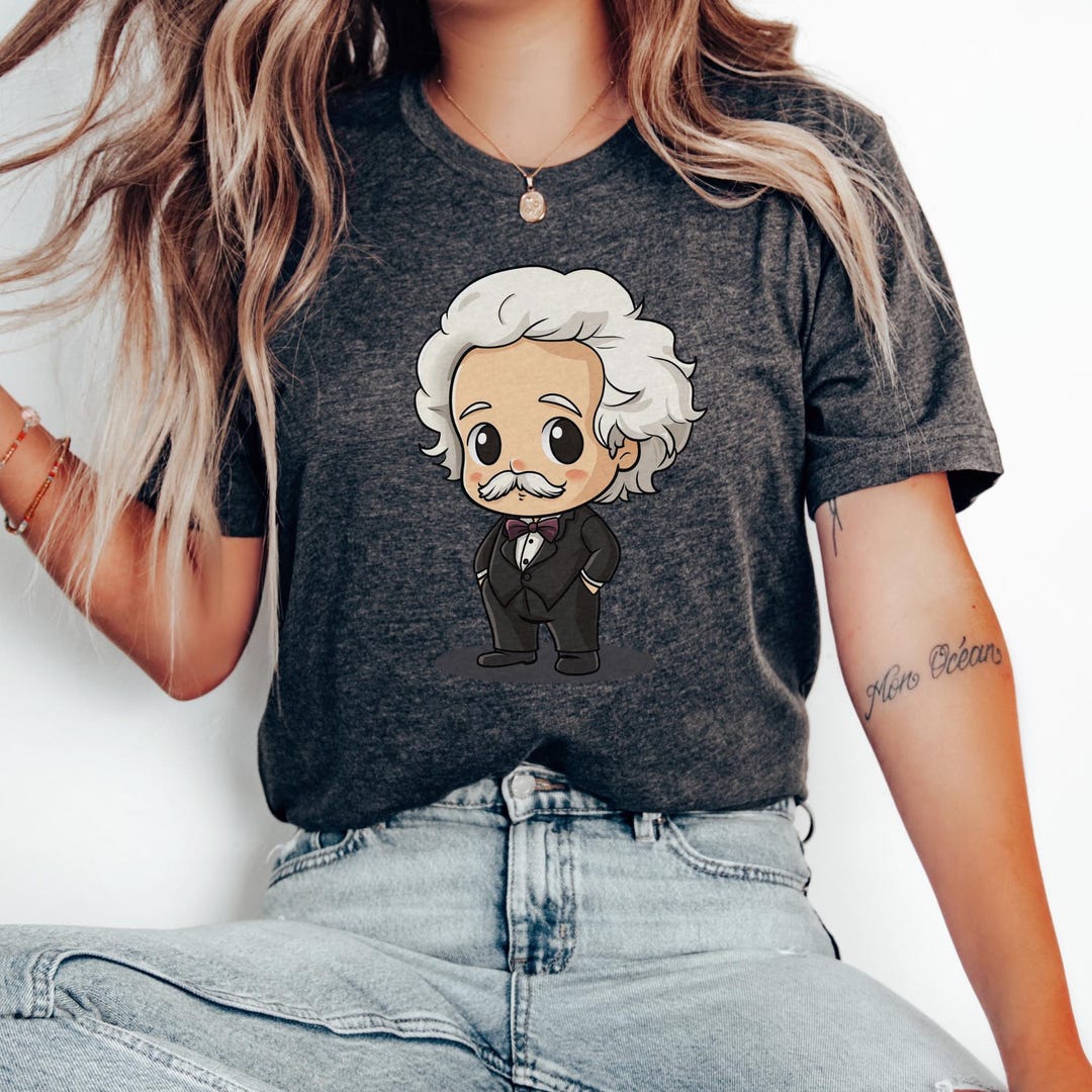 Cute Lil Einstein Shirt ~ This Cartoon Genius Invented Relativity and ...