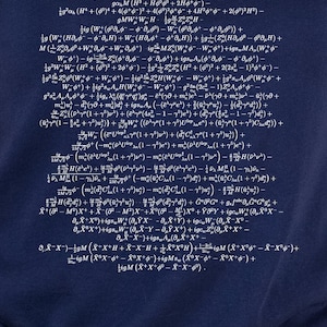 Standard Model Equation T Shirt Particle Physics Quantum Mechanics ...