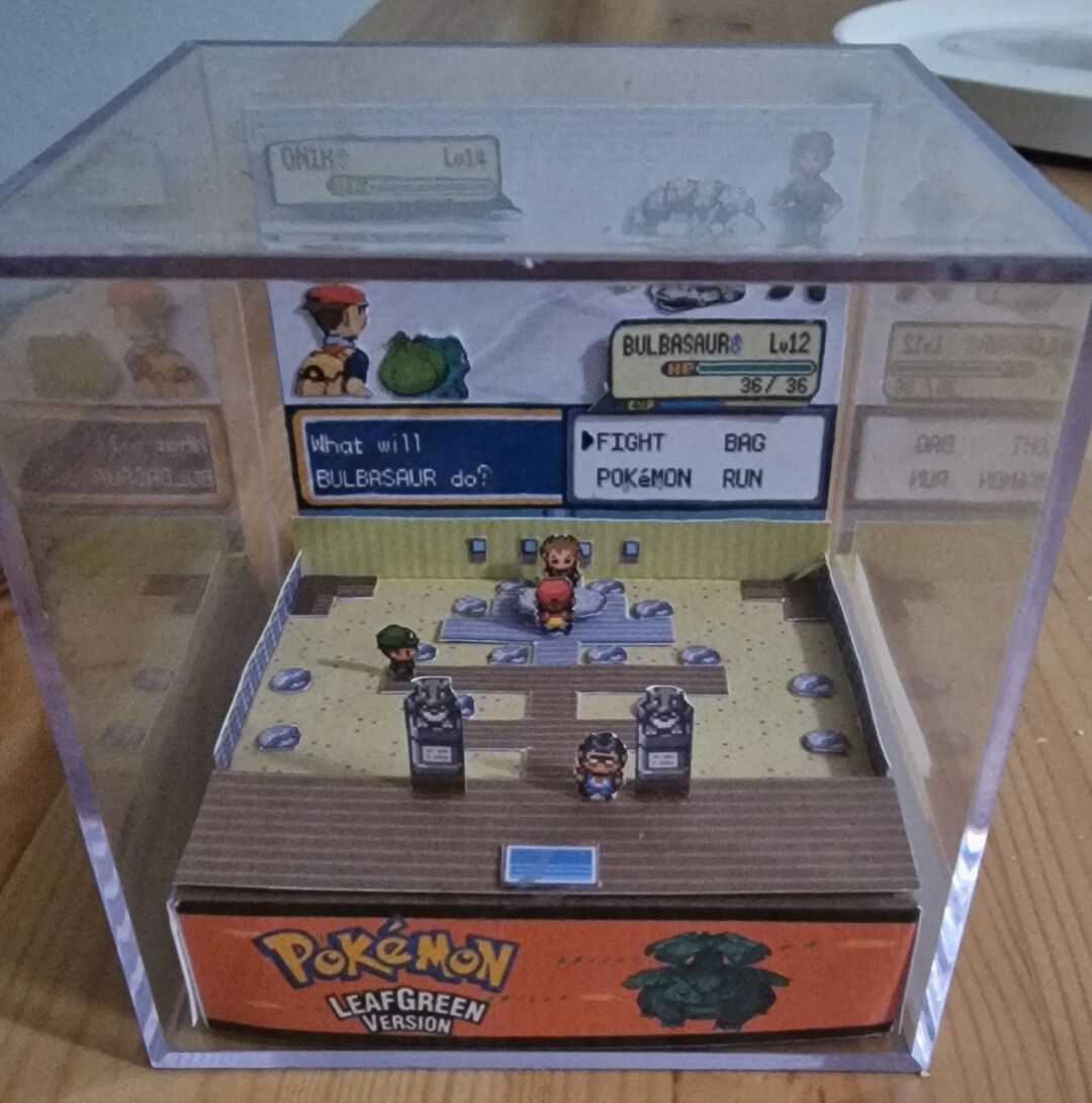 Cube Pokemon Champion Stone - Etsy