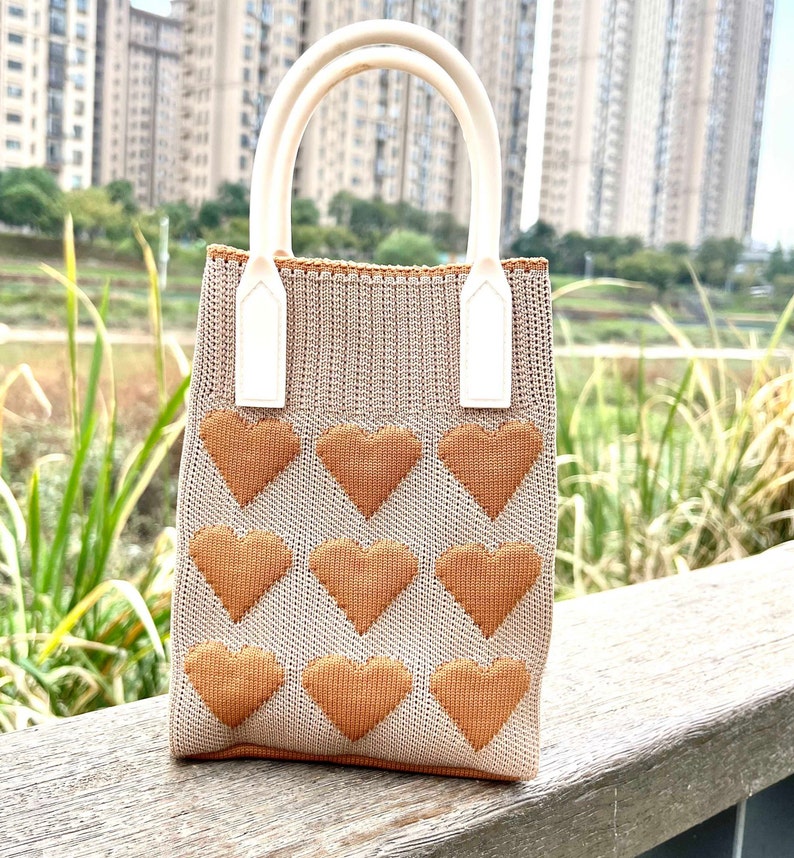 Crochet Spring Handbag, Modern Crochet Bag,crossbody Spring Bag, Gift ...