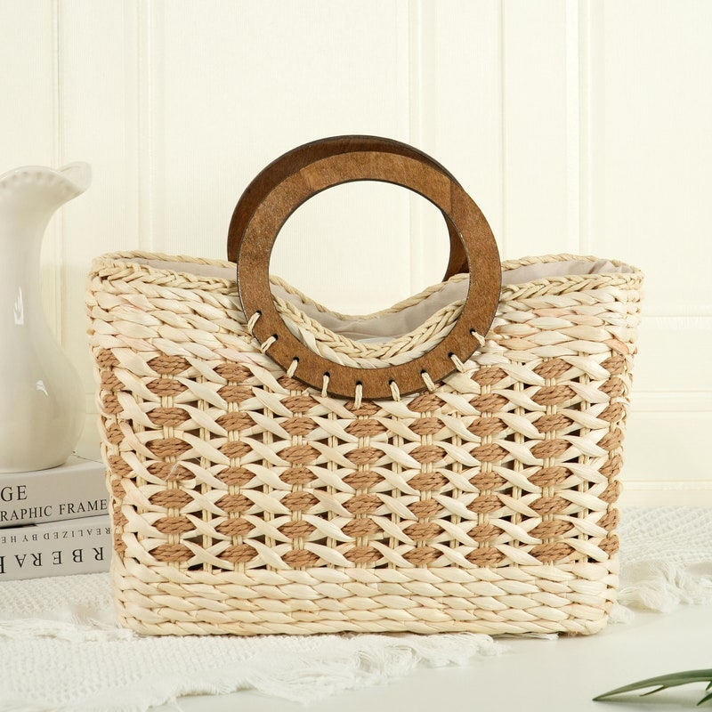 Straw Tote - Etsy