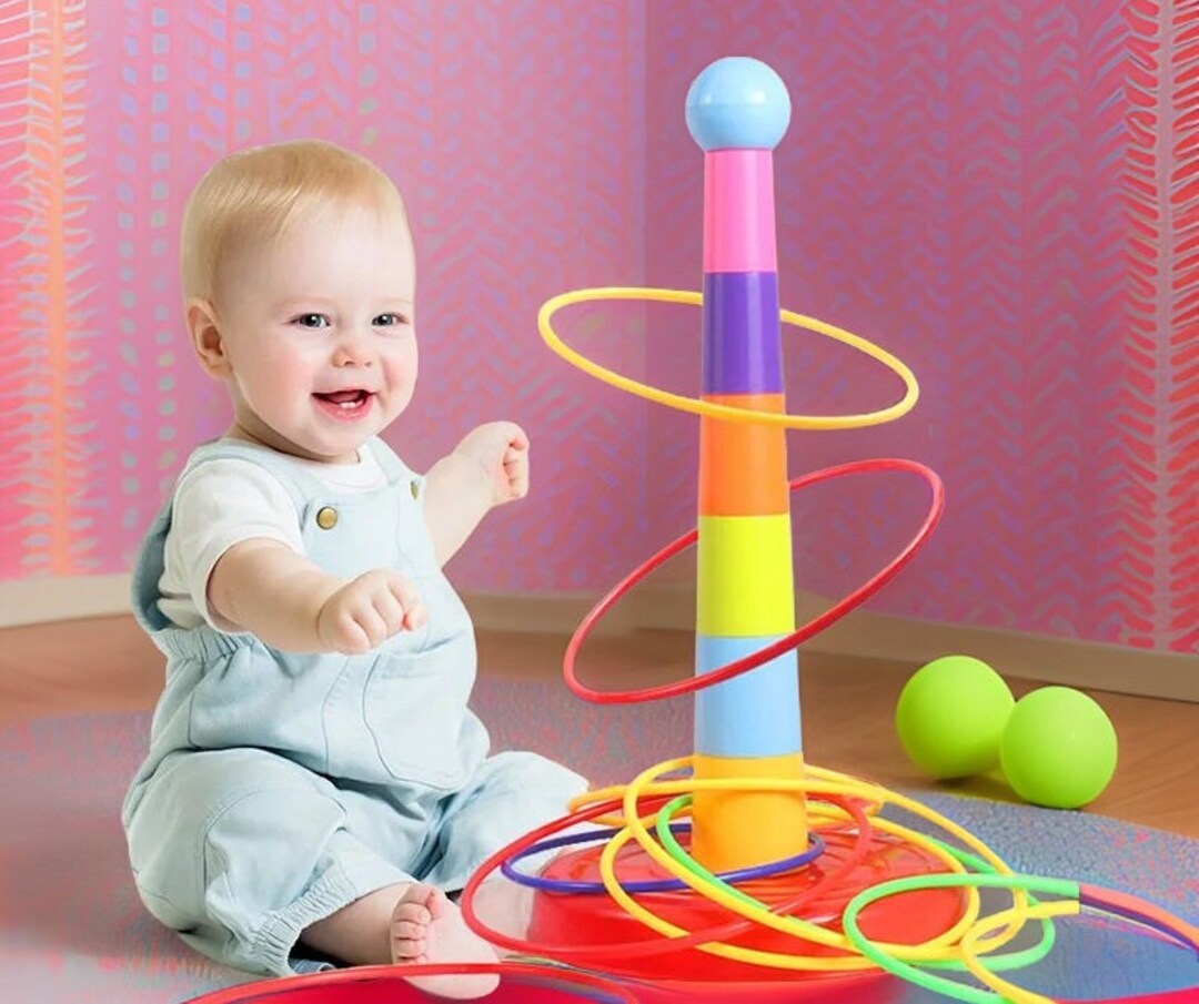 Children Throw Circle Game Fun Indoor-outdoor Parent-child Toy ...