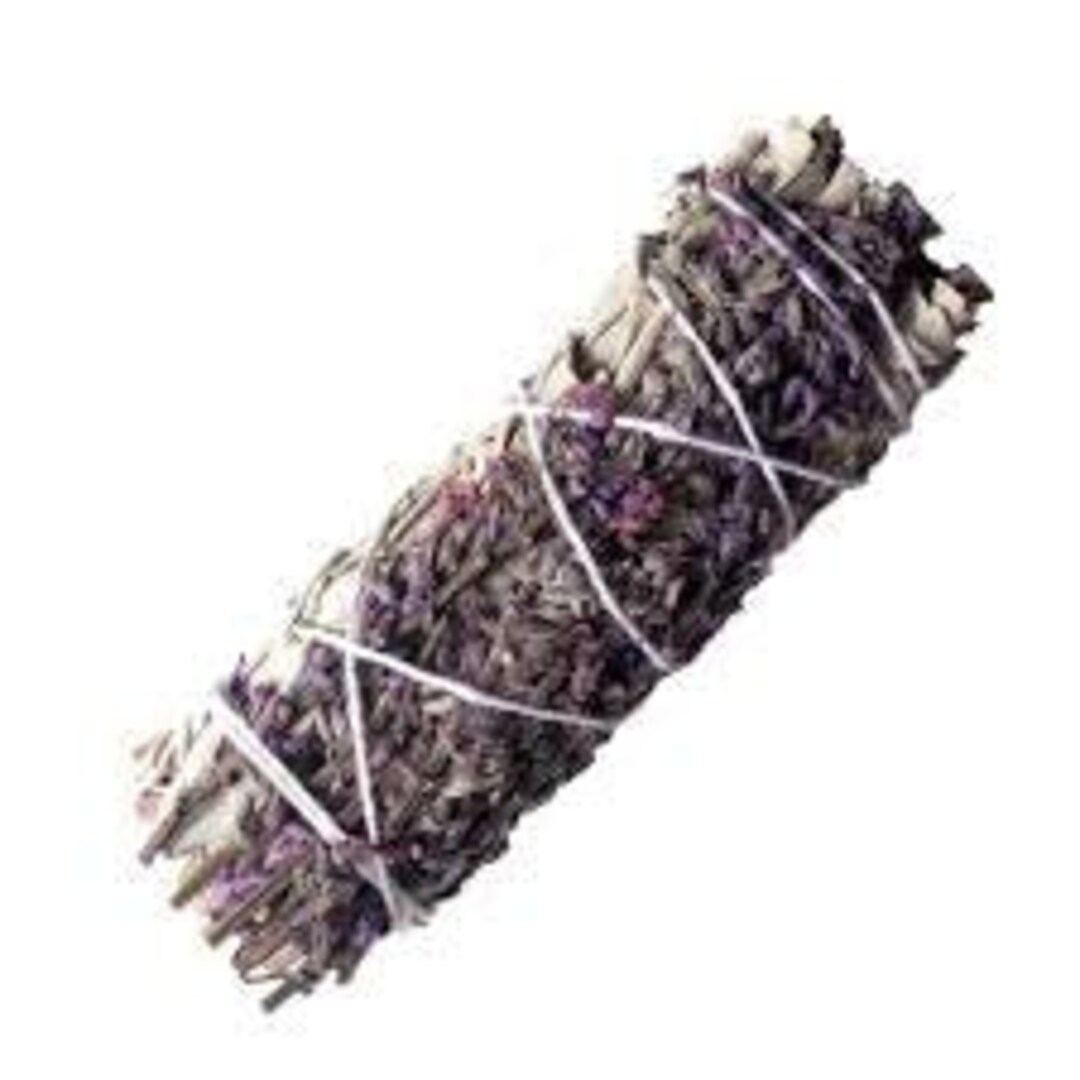 4 Inch White Sage & Lavender Sage Bundle - Etsy
