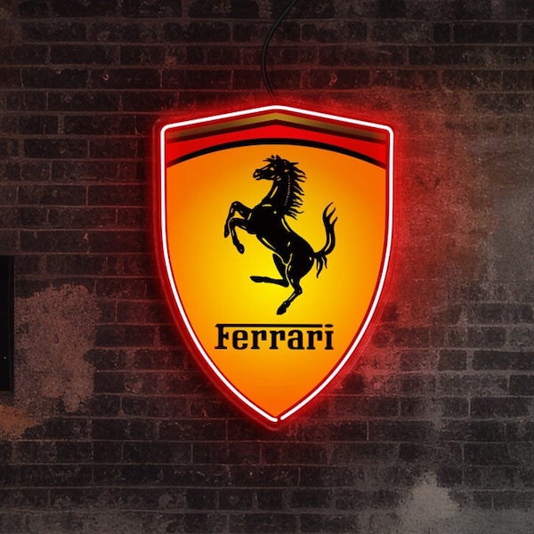 Ferrari Sign - Etsy