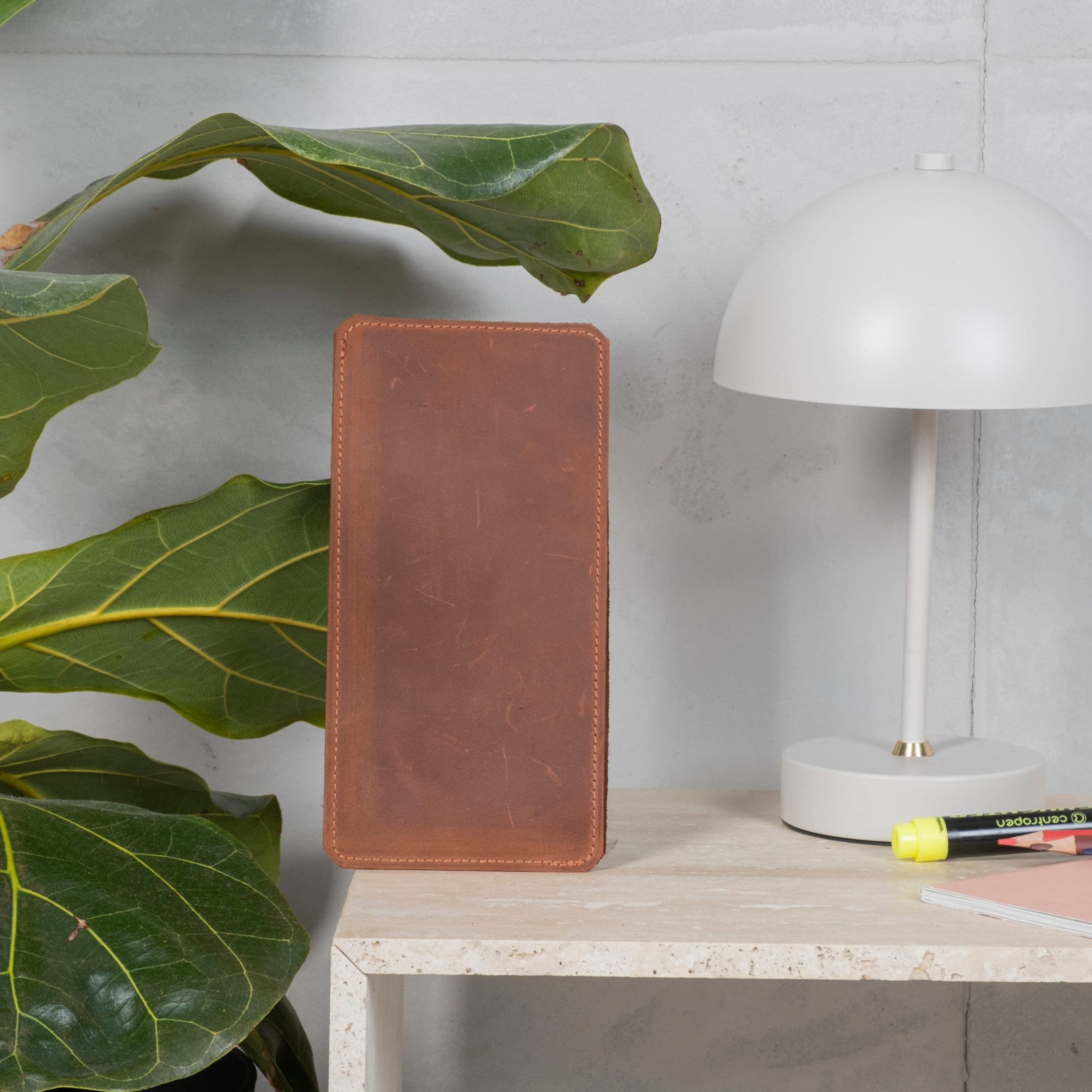 Leather Cash Wallet, Leather Cash Envelope, Leather Cash Sleeve, Custom ...