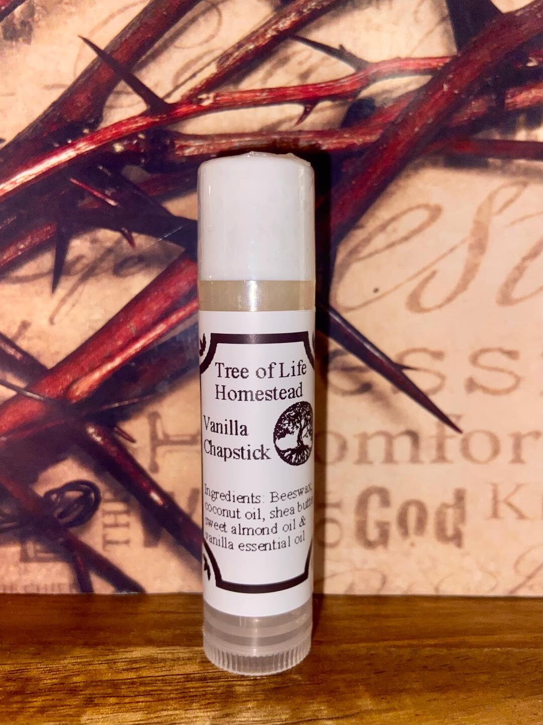 Vanilla Chapstick - Etsy