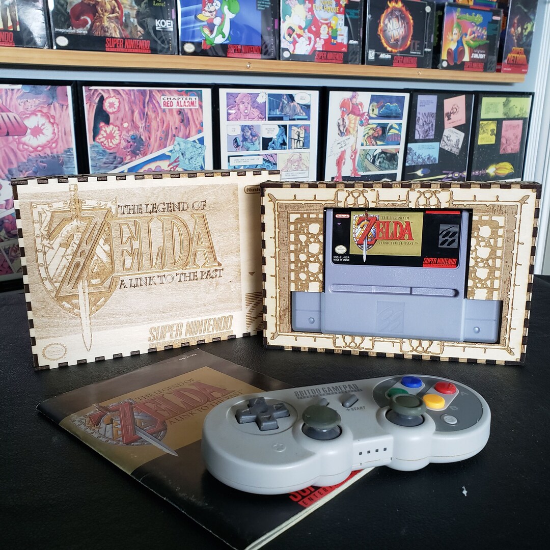 Super Nintendo Game Box the Legend of Zelda: A Link to the Past SNES ...