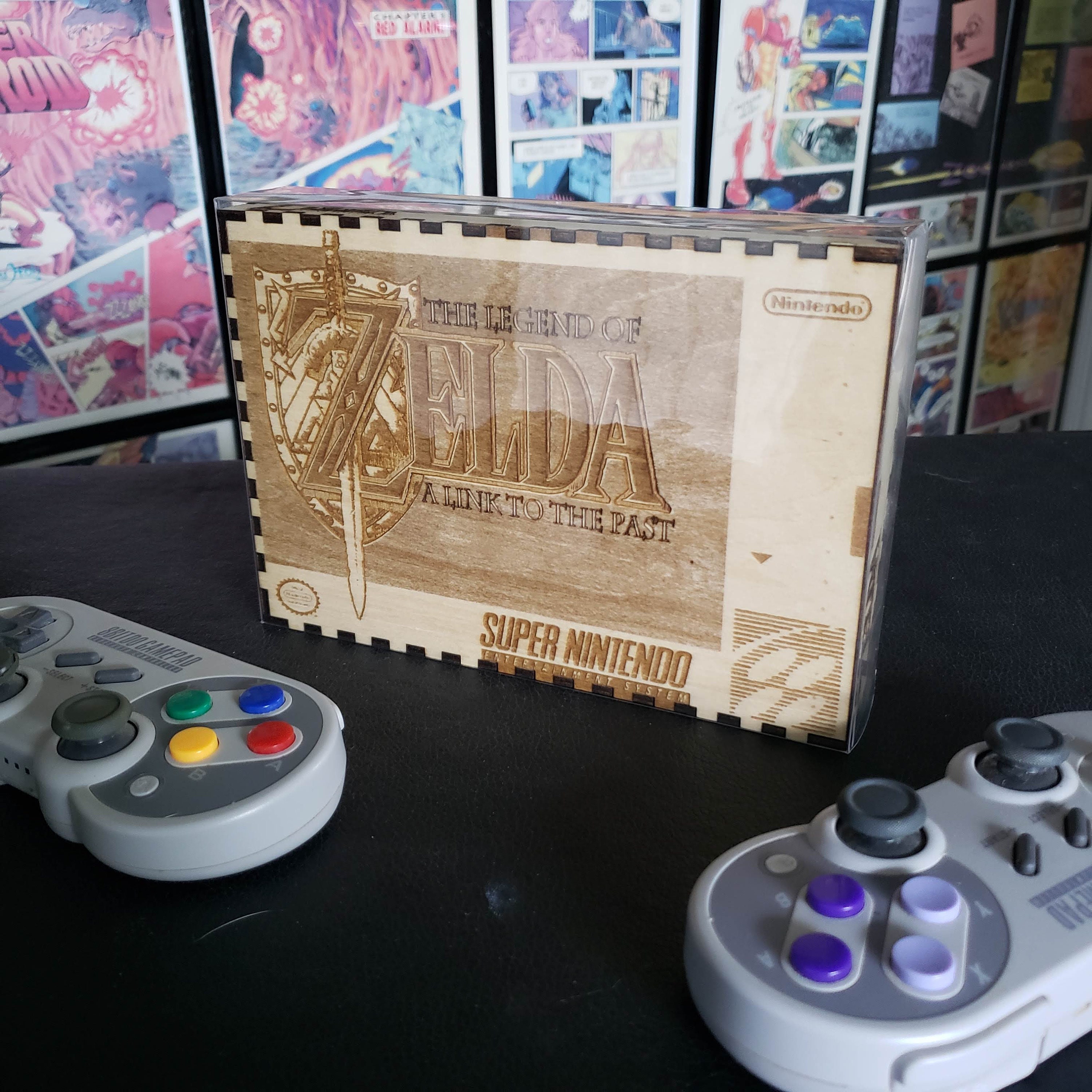 Super Nintendo Game Box the Legend of Zelda: A Link to the Past SNES ...