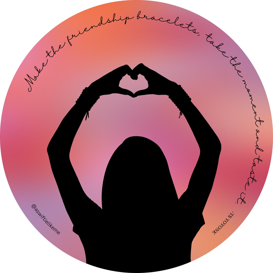 Heart Hands Sticker - Etsy