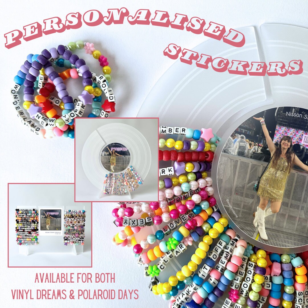 Personalised Stickers for Our Friendship Bracelet Stands - Etsy