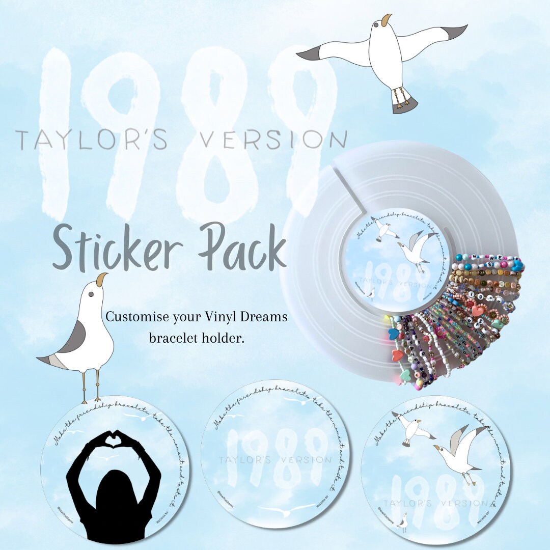 1989 TV Inspired Sticker Pack Vinyl Dreams - Etsy