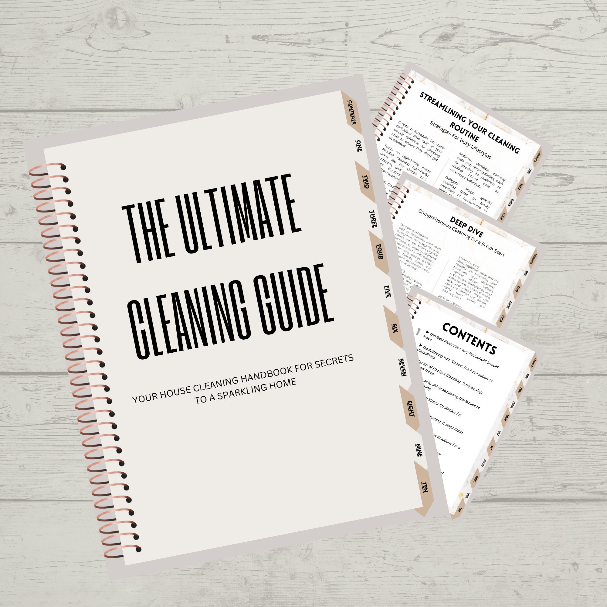 The Ultimate Cleaning Guide: Your House Cleaning Handbook for Secrets ...